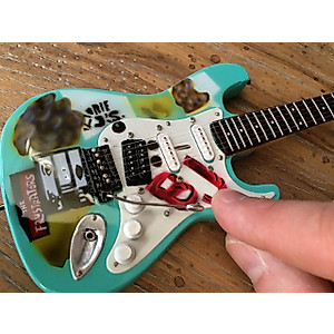 Billie Joe Armstrong"Blue" Green day Mini Guitar Replica Model