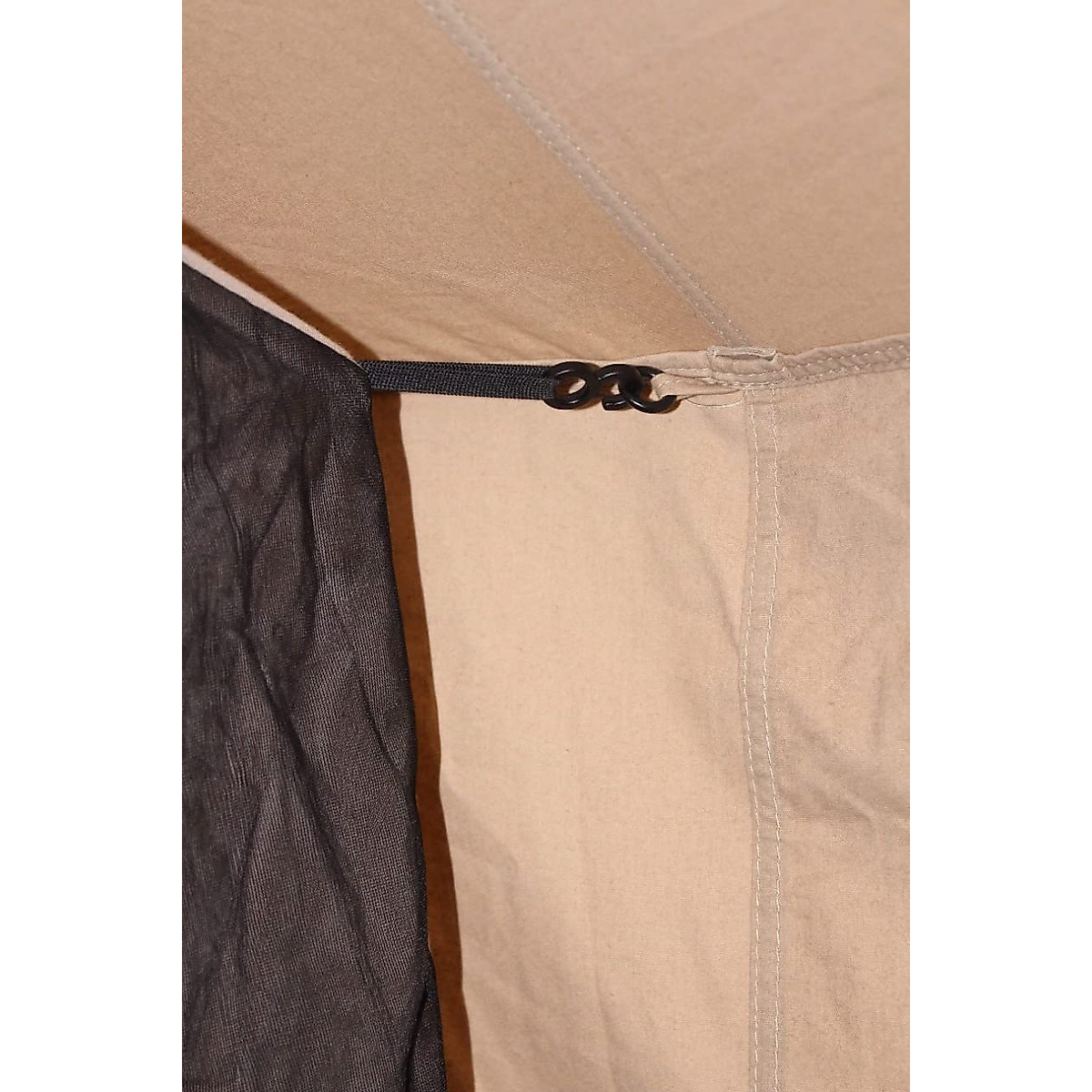 WHITEDUCK Inner Tents for Canvas Bell Tent, Half 1/2 & Quarter ¼ Inner Tents, Tent Accessories, Inner Rooms, Separate Compartment (3M, 4M, 5M, 6M) (Quarter Inner 4M, Avalon Tent)