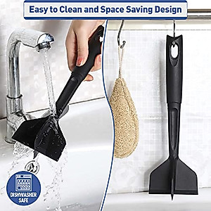 Meat Chopper, Hamburger Chopper, Premium Heat Nylon Resistant Meat Masher, Ground Beef Smasher, Meat Chopper for Ground Beef, Turkey, Meat, Potato Masher Kitchen Gadgets & Utensil