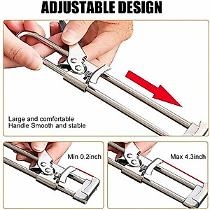 Jar Opener for Weak Hands, Easy Jar Opener for Seniors with Arthritis, Kids Jar Openers. Adjustable Jar & Bottle Opener, Jar Gripper Tight Lid Opener, Bottle Opener Kitchen Gadgets