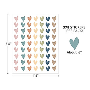 Teacher Created Resources Everyone is Welcome Hearts Mini Stickers (TCR7166)