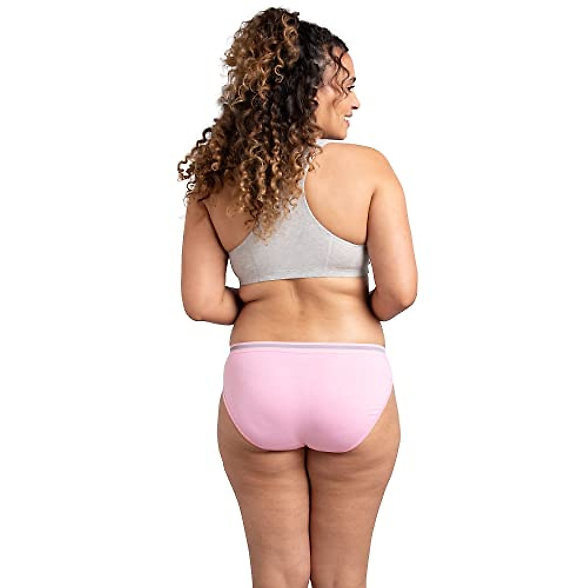 Fruit of the Loom Women’s Underwear Cotton Bikini Panty Multipack, Assorted, 6 Count (Pack of 1)