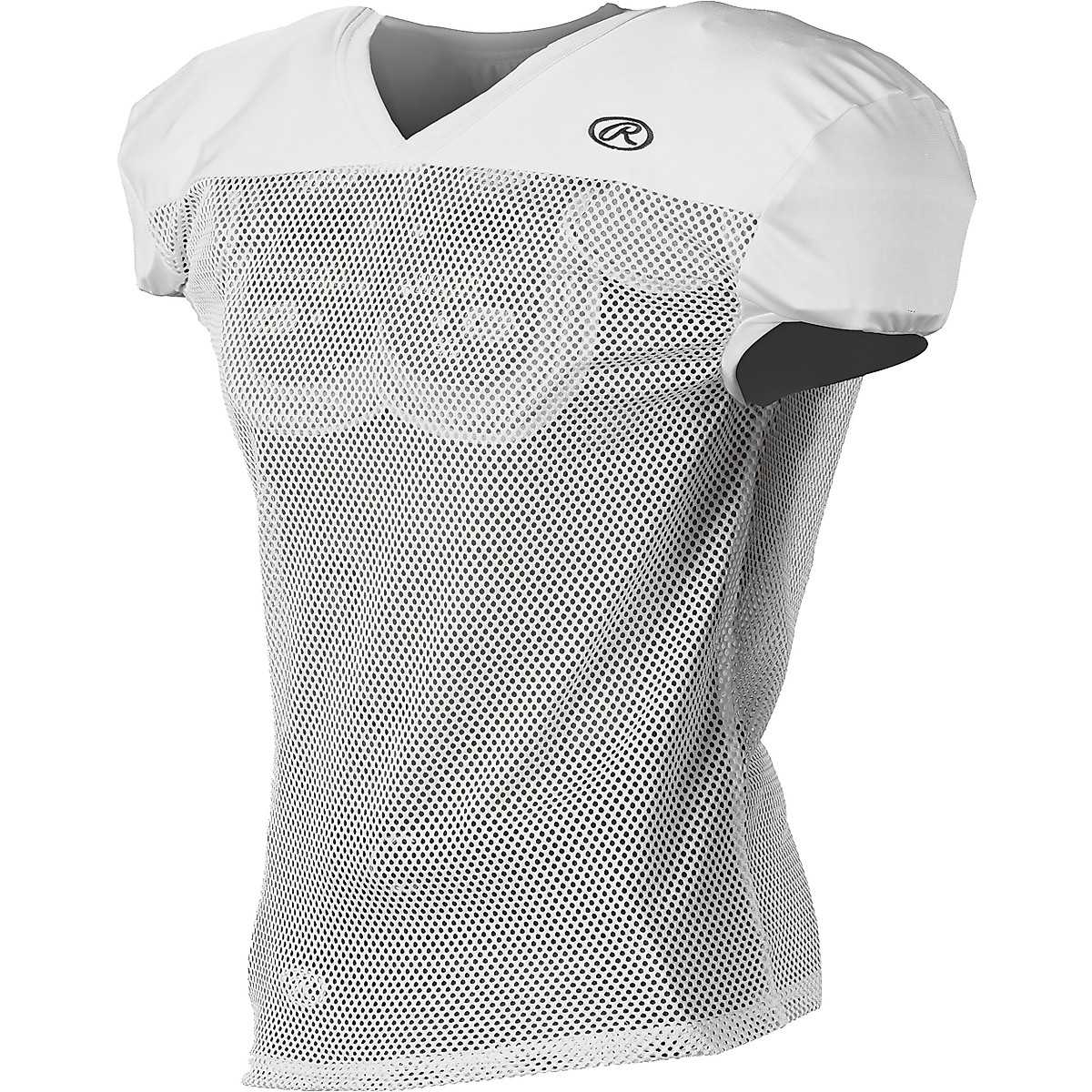 Rawlings Boy's Sporting Goods Boys Youth Premium Pro Cut Practice Football Jersey, Vegas Gold, X-Large