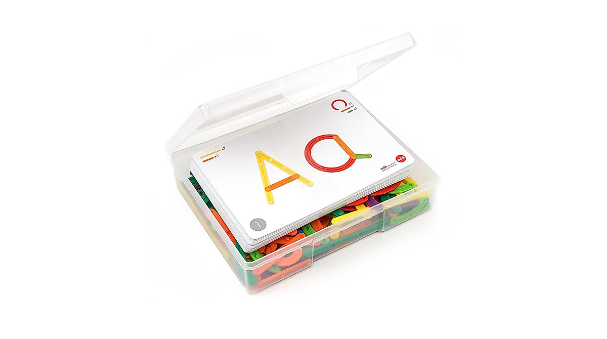 GeoStix Letter Construction Set: Learn & Build Fun!