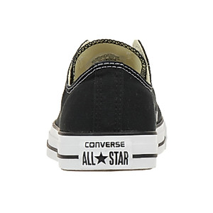 Converse Unisex Chuck Taylor All Star Core Ox Sneaker, Black, Men's 10, Women's 12 Medium