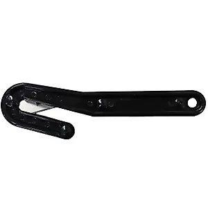Heavy Duty Stretch Wrap Cutter for Stretch Cutting with Refill Blades, Black Color, Pack of 1