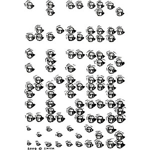 CafePress Braille Letters A To Z. Mug Ceramic Coffee Mug, Tea Cup 11 oz