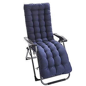 Beach High Sun Lounger Cushion Sunbed Pillows Cover Thick Chair Pads for Outdoor Garden Patio Back Chair Relaxer