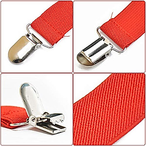 GASEQUO 6 Pairs Kids Mitten Clips Stainless Steel Elastic Mitten and Glove Clips for Adults