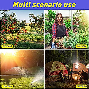 4 Pcs Solar Bug Zapper Waterproof Outdoor Mosquito Zapper Mosquito Killer and Lighting Mosquito Repellent Lamp for Indoor Outdoor Use Garden Patio, Purple and White Light (Black, Plastic)