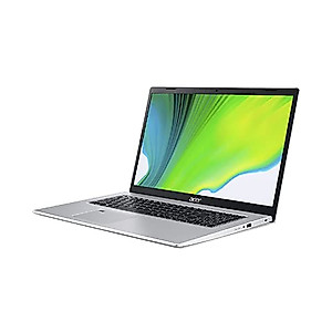 acer 2024 Aspire 17.3'' FHD IPS Laptop PC Intel 4-Core i7-1165G7 Iris Xe Graphics 12GB DDR4 256GB NVMe SSD HDMI WiFi AC BT RJ45 USB-C Backlit Fingerprint Webcam Windows 10 Home w/RE USB