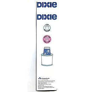 Dixie Bathroom Cups, 3 oz 200 ea, Assorted designs