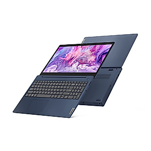 Lenovo 2023 IdeaPad 3 15.6" FHD Laptop Intel Dual-Core i3-1005G1 8GB RAM DDR4 512GB M.2 SSD Intel UHD Graphics HDMI Card Reader Bluetooth Webcam Abyss Blue Windows 10 Pro w/RE 32GB USB 3.0 Drive