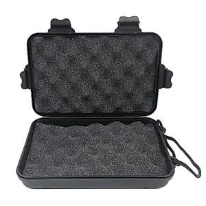 e5e10 Black Broadhead Box (Hold 12pcs Broadheads) Plastic Protector Broadhead Case Portable Convenient Hunting Archery Accessories