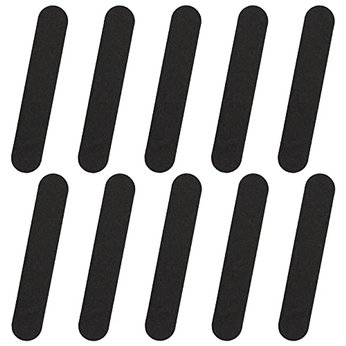 10 PCS Hat Size Reducer Hat Size Tape Self-Adhesive Hat Reducer Inserts Foam Hat Sizing Tape for Hat Cap,0.2"Black