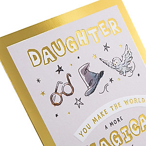 Hallmark Birthday Card for Daughter - Harry Potter Illustrations and Activity