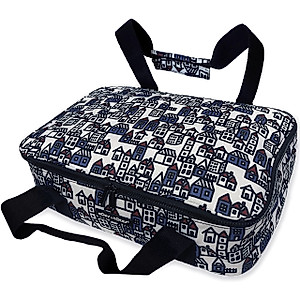 Insulated Food Carrier, Casserole Carrier for Hot or Cold Food, Insulated Casserole Carrier, Casserole Dish Carrier