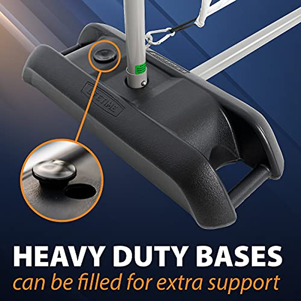 Lifetime Pro Pickleball Set – Includes Pickleball Net, 4 Paddles, 3 Outdoor Pickleballs, 1 Indoor Pickleball, 2 Portable Bases, Steel Poles, Paddle Bag, and Bag for Complete Set