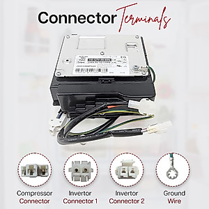 GARP WR49X10283, AP5669522 Inverter Control Board for Refrigerators Compatible with GE