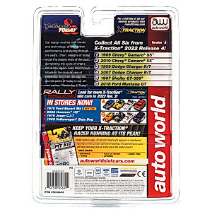 Auto World Xtraction 2010 Chevrolet Camaro (Yellow) HO Scale Slot Car