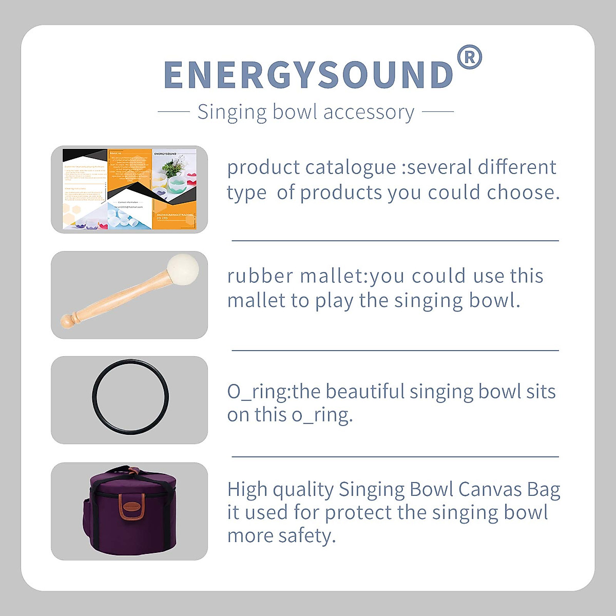ENERGYSOUND 432Hz Perfect Pitch D Note Sacral Chakra Orange Colored Frosted Quartz Crystal Singing Bowl 10 inch +carrier bag mallet and o-ring included