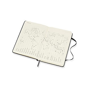 Moleskine Classic 18 Month 2021-2022 Weekly Planner, Hard Cover, Pocket (3.5" x 5.5"), Black