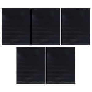 RvSky Garden kit 5Pcs Barbecue Grill Mat Rectangle PTFE Reusable Non Stick Fryer Mat for Frying Cooking Grilling
