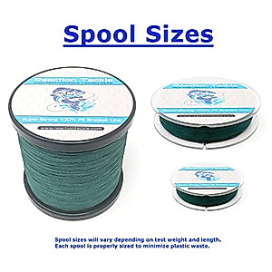 Reaction Tackle Braided Fishing Line Green Camo 65LB 150yd