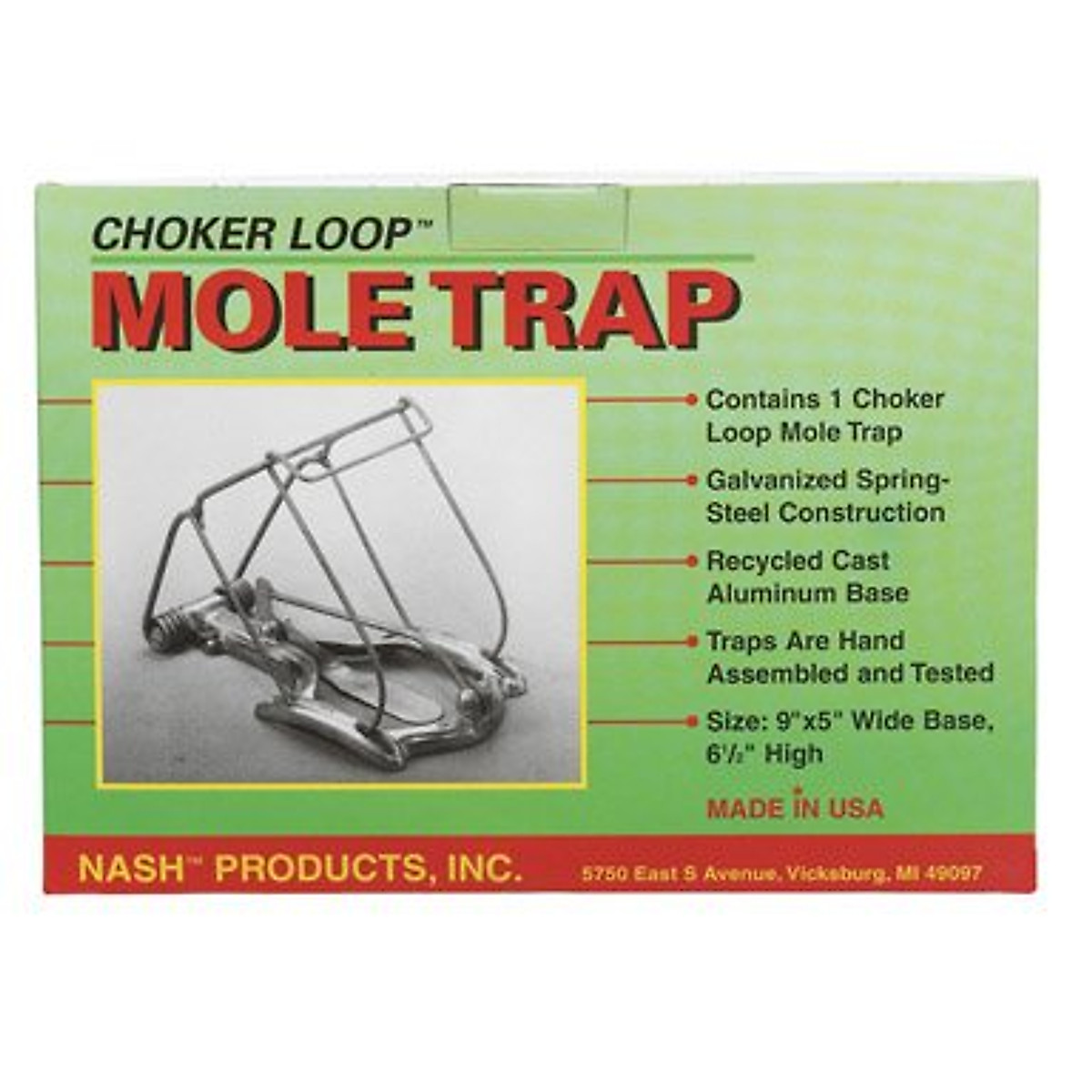 Nash 100 Choker Loop Mole Trap