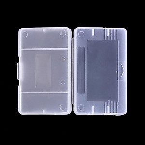 Junsi 10pcs Game Cartridge Case Clear Protective Case Compatible with Nintendo Gameboy Advance GBA SP