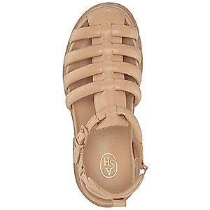 Ash Women's Shark Fisherman Sandal, Skin, 7