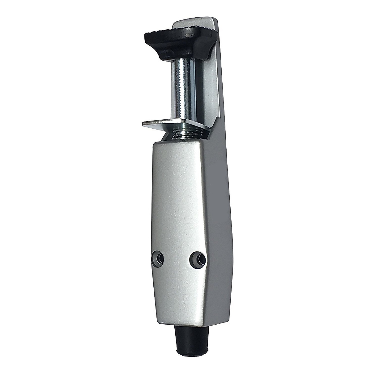 Pacific Doorware Heavy Duty Spring Loaded Step Down Push On Door Holder / Stopper (Aluminum)