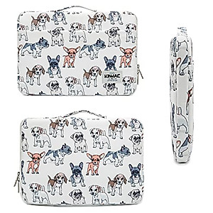 Kinmac 360° Protective Laptop Sleeve with Handle Laptop Computer Case Bag for LG Gram 16 inch and 15.6 inch-16 inch Laptop (KF-18)