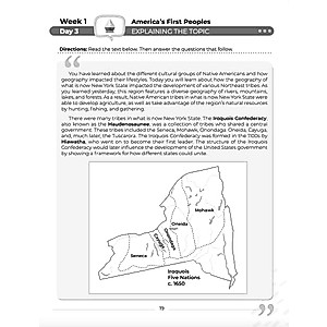 7th Grade Social Studies: Daily Practice Workbook | 20 Weeks of Fun Activities | History | Government | Geography | Economics | + Video Explanations for Each Question (Social Studies by ArgoPrep)