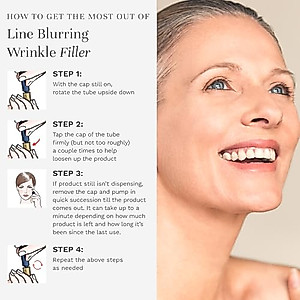 City Beauty Line-Blurring Wrinkle Filler - Instant Face Tightener | Instantly Fill & Blur Fine Lines for a Smoother, Youthful Complexion | Deep Wrinkle Filler for Face and Neck