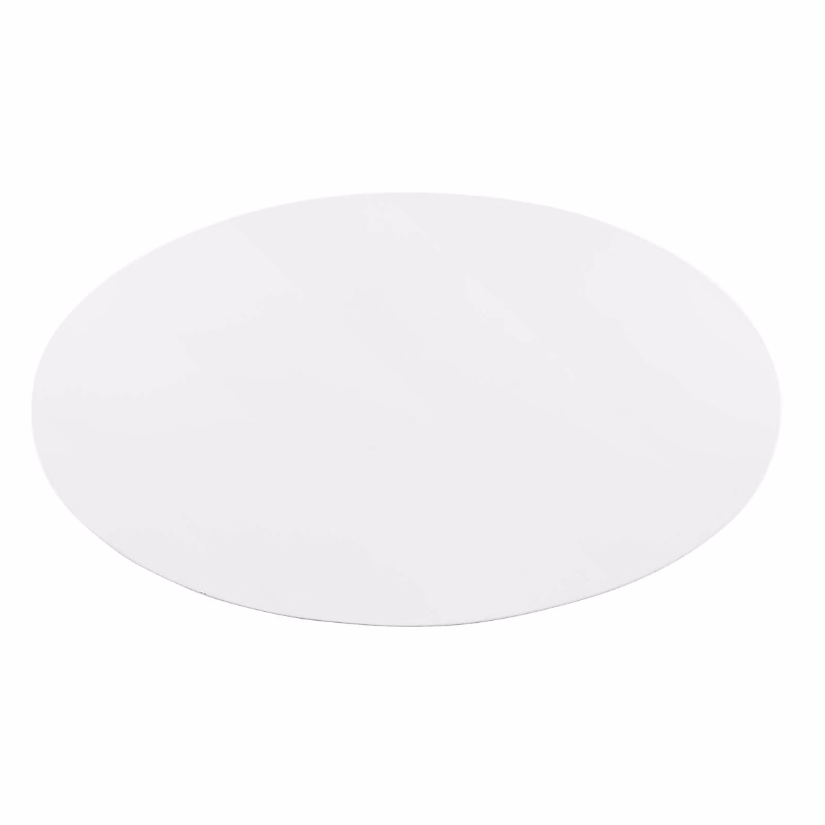 Modway Verne Modern Oval 48" Dining Table in Gold White