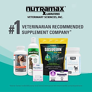 Nutramax Dasuquin Joint Health Supplement for Small to Medium Dogs - With Glucosamine, Chondroitin, ASU, Boswellia Serrata Extract, Green Tea Extract, 150 Chewable Tablets