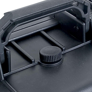 MEIJIA Portable All Weather IP67 Waterproof Protective Case, Hard Case,Camera Case With Customizable Foam,Fit Use of Drones, Cameras,Equipments, 8.12”x6.56”x 3.56”, Elegant Black