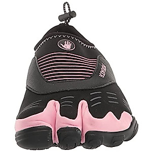 Body Glove Women's Cinch Water Shoe, Black/Prism Pink, 9