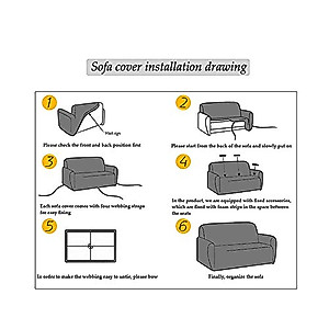 Stretch Sofa Covers 1/2/3/4 Seater Thick Sofa Slipcover Velvet Easy Fit Elastic Fabric Sofa Protector Couch Pet Protector Blue 2 Seater (Pink 1 Seater)