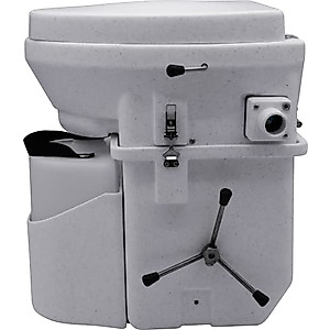 Nature's Head Self Contained Composting Toilet with Close Quarters Spider Handle Design