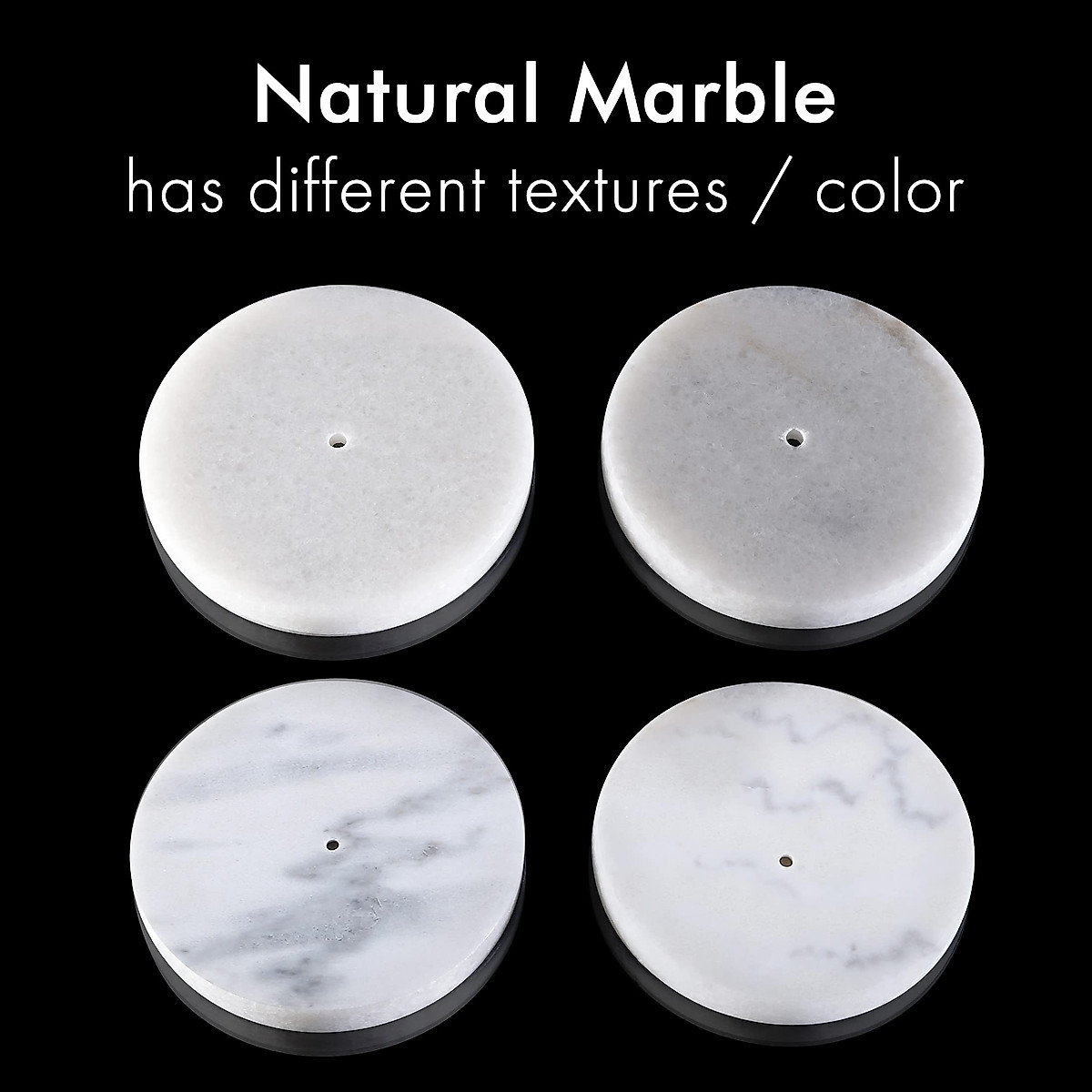 KES Gold Towel Rack Countertop, Hand Towel Stand 16.5" Height T-Shape Bath Towel Rack, Hand Towel Holder with Marble Base, Small Towel Rack Weighted Base SUS304 Stainless Steel, BTH205S14B-BZ