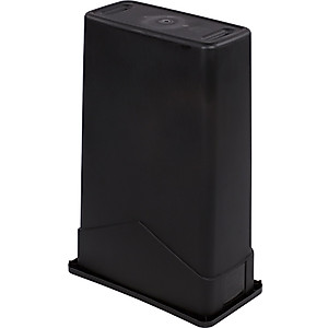 Carlisle FoodService Products 34202303 TrimLine Rectangle Waste Container Trash Can Only, 23 Gallon, Black