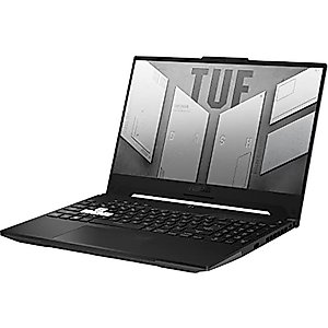 ASUS 2023 TUF Dash 15.6" 144 Hz FHD Gaming Laptop 10-Core Intel i7-12650H 32GB DDR4 1TB NVMe SSD NVIDIA GeForce RTX3070 8GB GDDR6 WiFi AX HDMI RJ45 Thunderbolt4 Backlit KB Windows 10 Home w/RE USB