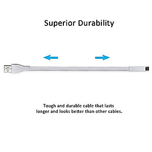 Cord Replacement for UE Boom Charger, 1.2m USB Charging Cable Compatible with Logitech Ultimate Ears UE Wonderboom/UE Boom/Megaboom/Mega Boom (1 Pack, White)