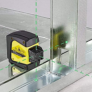 Firecore F335G 5-Point Laser, Green Beam Self-Leveling Alignment Laser with Magnetic Bracket