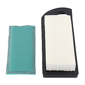 Air Filter For Briggs Stratton 697153 698083 795115 653202 695547 697014 14 17.5HP Replace, Compatible with 33425, With 74352 74602
