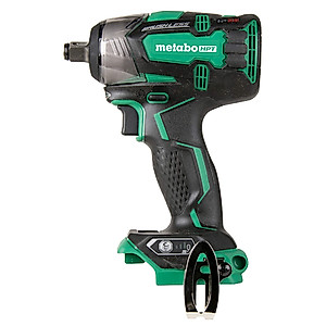 Metabo HPT 18V Cordless Impact Wrench | 225'-LBS of Torque | 1/2" Square Drive | IP56 Compliant | LED Light | 4-Stage Electronic Speed Switch | Brushless | Tool Only - No Battery | WR18DBDL2Q4