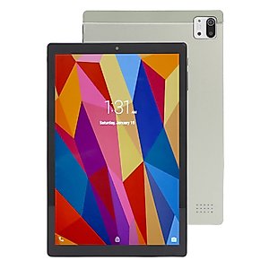 Tablet 10.1 Inch, Android 11, 6GB RAM 128GB ROM, 1.5GHz Octa Core CPU, 1920X1200 HD IPS Touch Screen, 5MP 13MP Dual Camera, 5800mAh Tablet for Reading, Game, Office(USA)