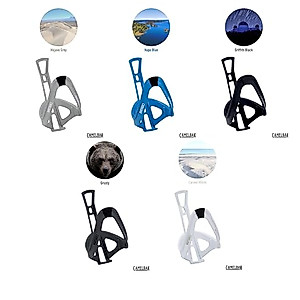 CamelBak Podium Chill Insulated Bike Water Bottle 24 oz, Lake Blue